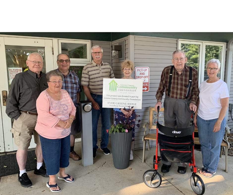 Grant Helps with Ease of Access for Ever Greene Ridge Residents